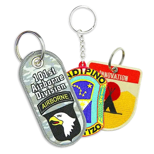 Design Custom Embroidered Keychains with THE/STUDIO