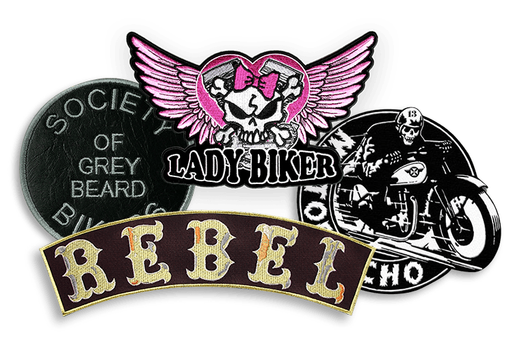 Design Custom Motorcycle Patches with fast turnaround | THE/STUDIO