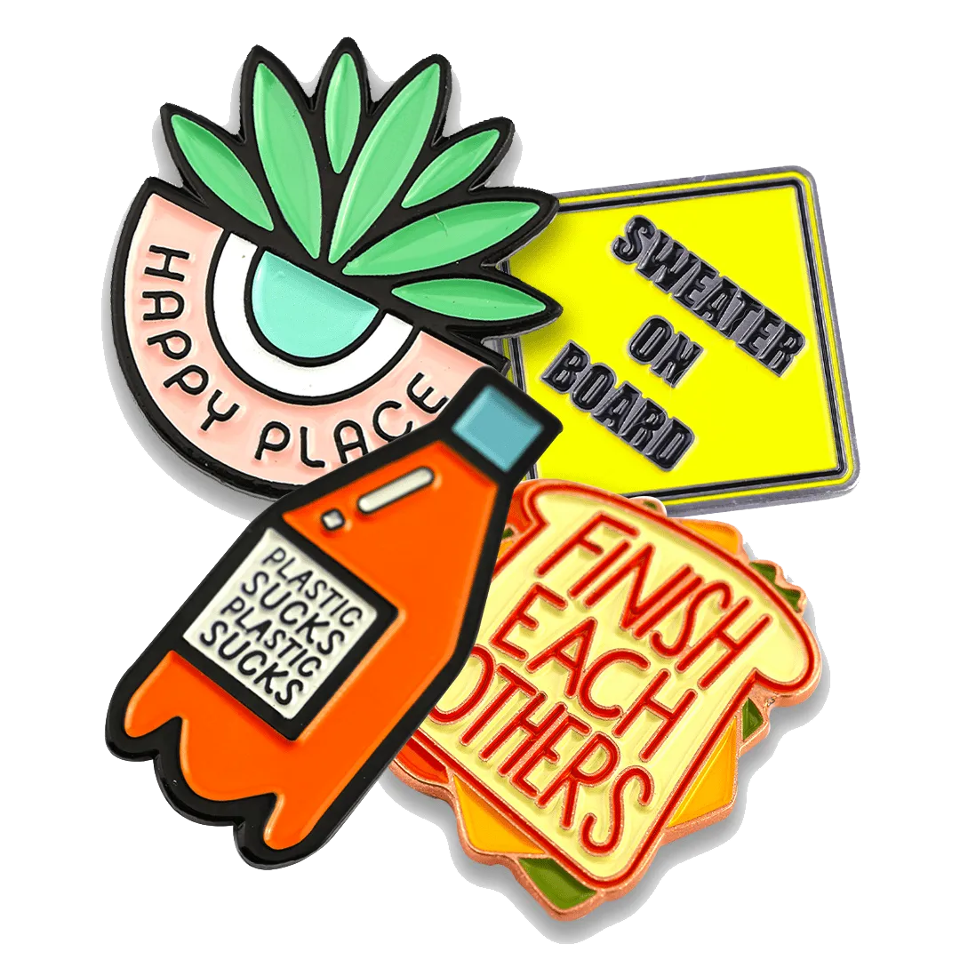 Create Custom Backpack Pins at Low Prices | THE/STUDIO