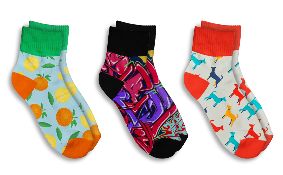 Create your own Quarter Socks – THE/STUDIO