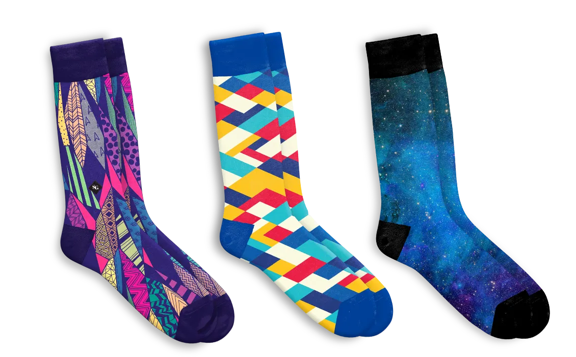 Find Custom Sublimated Socks in Bulk